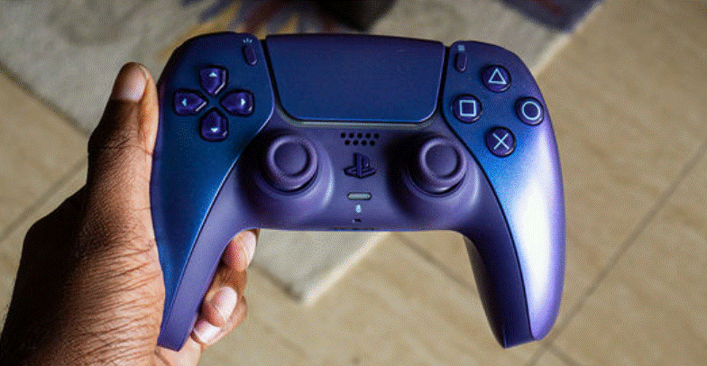 دسته PS5 - آبی نیلی کروم | PSIR